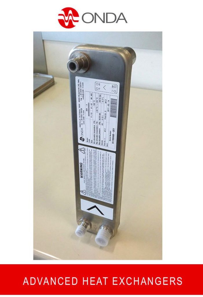 Brazed plate heat exchanger - Onda S.p.A